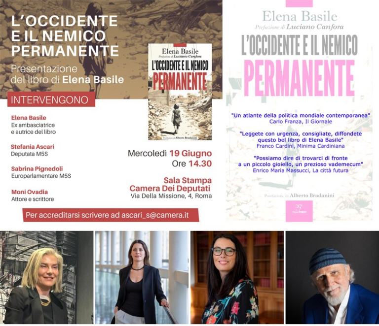 L’Ambasciatrice Elena Basile presenta alla Camera il suo libro “L ...